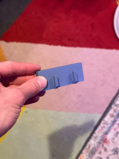 Simple Key Hook (just 30 min print time!) - Free 3D Print Model ...