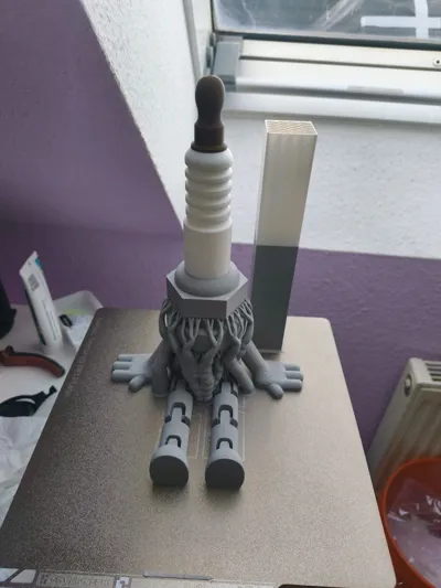 Spark Plug Articulated Legs - Free 3D Print Model - MakerWorld