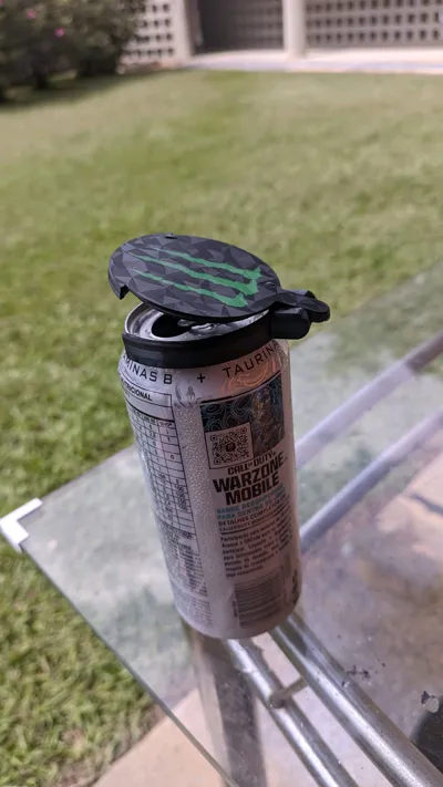 Monster can lid - Free 3D Print Model - MakerWorld