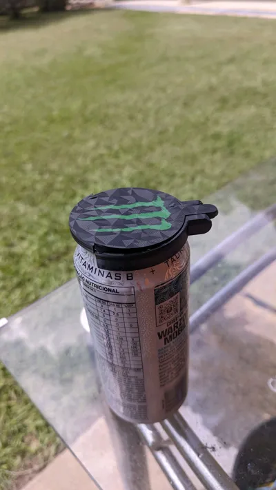 Monster can lid - Free 3D Print Model - MakerWorld