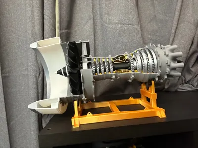 Jet Engine Nose Cowl Remixed by andythilo MakerWorld: Download Free 3D ...