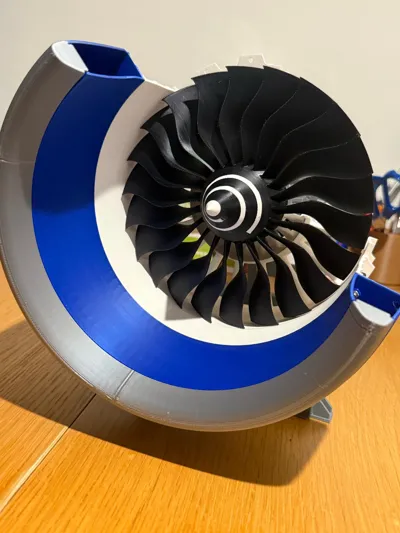 Jet Engine Nose Cowl - Free 3D Print Model - MakerWorld