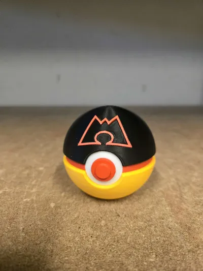 Team Magma Ball - Free 3D Print Model - MakerWorld