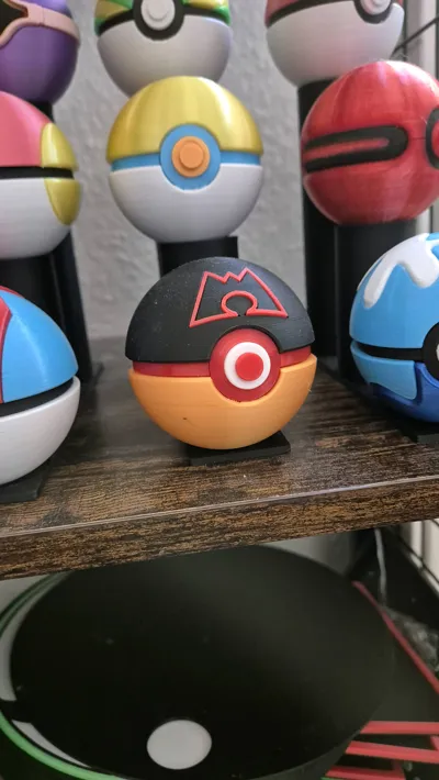 Team Magma Ball by N3D MakerWorld: Download Free 3D Models