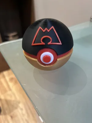 Team Magma Ball by N3D MakerWorld: Download Free 3D Models