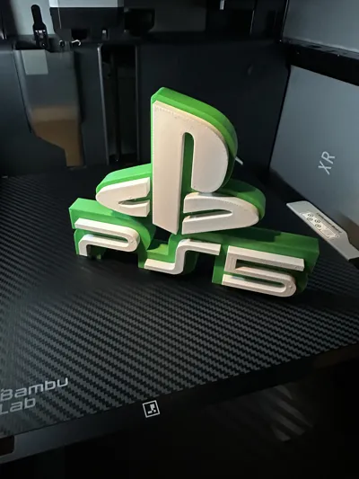 PS5 Logo by Nforce3D by NFORCE3D MakerWorld: Download Free 3D Models