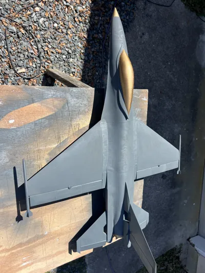 F-16 RC JET (50mm EDF) by FADY MakerWorld: Download Free 3D Models