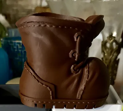 Boot Planter - no AMS - no supports - Free 3D Print Model - MakerWorld