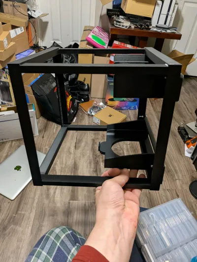 10-inch 5U Fully 3D-Printed Rack Cabinet Project by Szczybyrybobry ...
