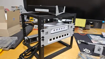 10-inch 5U Fully 3D-Printed Rack Cabinet Project by Szczybyrybobry ...