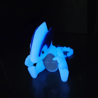 Flexi Chibi Lugia - Articulated Pokemon by TomSculpts3D MakerWorld ...