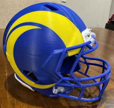 Los Angeles LA Rams NFL Football Helmet by animuL67 MakerWorld ...