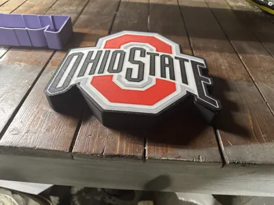 Ohio state Buckeyes light Box by joshdusseau - MakerWorld