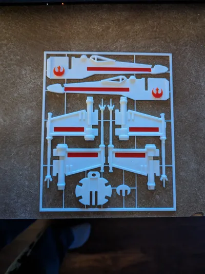 X-WING Kit Card Colorized Remixed by visualplastik - MakerWorld