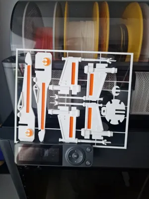 X-WING Kit Card Colorized Remixed by visualplastik - MakerWorld