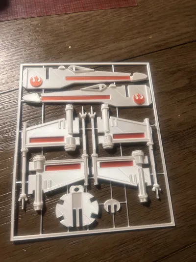 X-WING Kit Card Colorized Remixed by visualplastik - MakerWorld