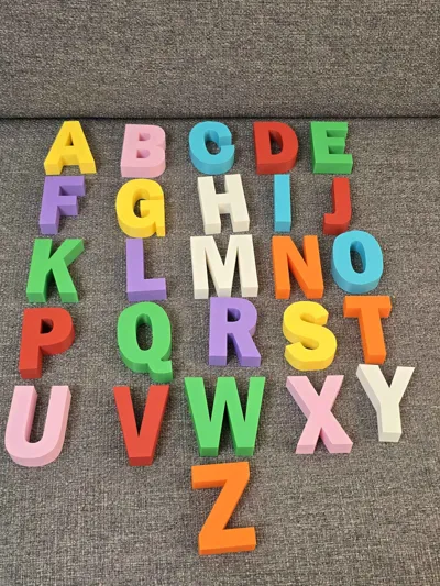 Alphabet & Numbers - Free 3D Print Model - MakerWorld