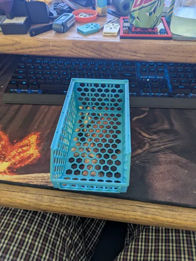 Stackable Bin / Basket Organizer - Free 3D Print Model - MakerWorld