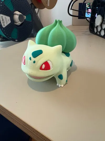 Bulbasaur Pokédex Entry 1 Bulbasaur (Assembled Version) - Free 3D Print ...