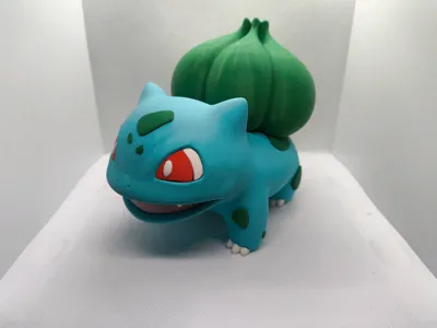 Bulbasaur Pokédex Entry 1 Bulbasaur (Assembled Version) - Free 3D Print ...