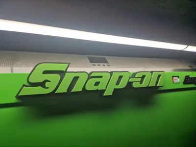 Snap-on LED sign by LOXCreations - MakerWorld