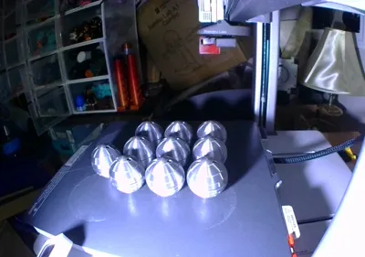 Turning Fidget Death Star Keychain by DjangoCashflowMakerWorld: Download Free 3D Models