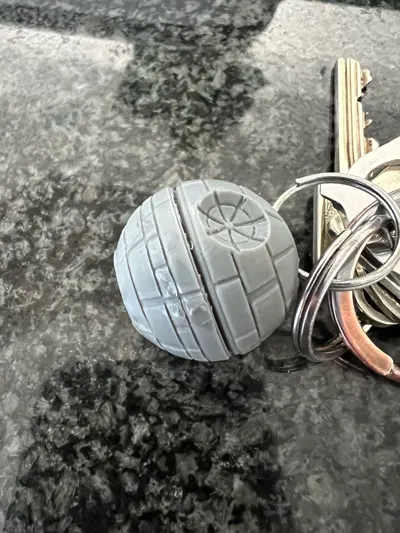 Turning Fidget Death Star Keychain by DjangoCashflow MakerWorld ...