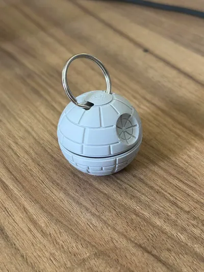 Turning Fidget Death Star Keychain by DjangoCashflow MakerWorld ...