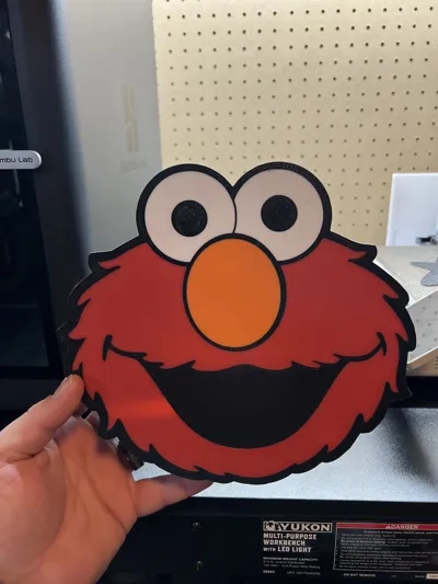Elmo LED Lamp by BeeTee 3D - MakerWorld