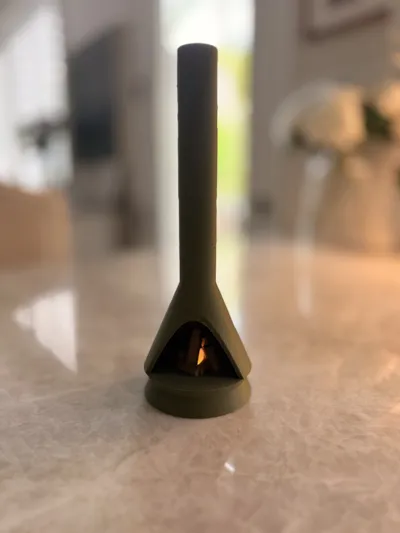 Mid-Century Modern Tea light & Incense Burner by W3 Designs MakerWorld ...
