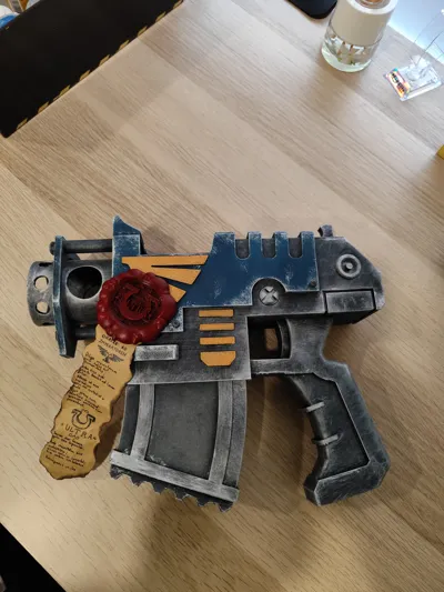 Bolt Pistol 40K by Sims Lab MakerWorld: Download Free 3D Models