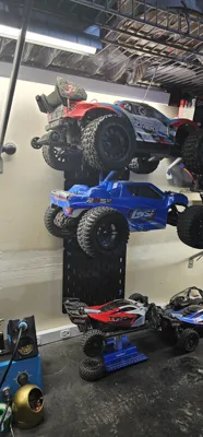 Wall mounted RC Car shelf by goatz6 - MakerWorld