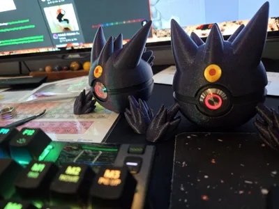 Pokeball LED Button by Torikami MakerWorld: Download Free 3D Models