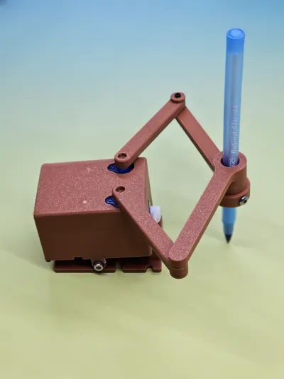 Scara 2D Drawing Robot - ESP32 five-bar link by matixovi MakerWorld ...