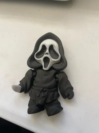 Mini Ghostface Flexi by Vunk Flexis MakerWorld: Download Free 3D Models