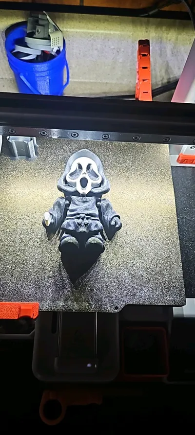 Mini Ghostface Flexi by Vunk Flexis MakerWorld: Download Free 3D Models