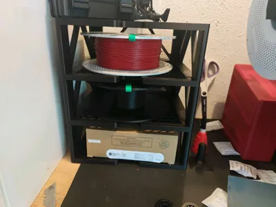 Stackable Filament Storage Rack - Free 3D Print Model - MakerWorld