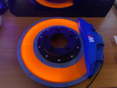 BMW M Brake Disc Lamp - Free 3D Print Model - MakerWorld