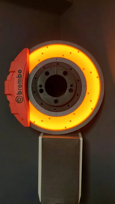 BMW M Brake Disc Lamp - Free 3D Print Model - MakerWorld