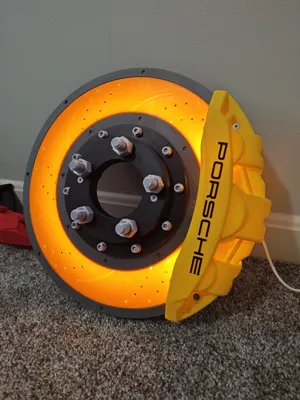 BMW M Brake Disc Lamp - Free 3D Print Model - MakerWorld