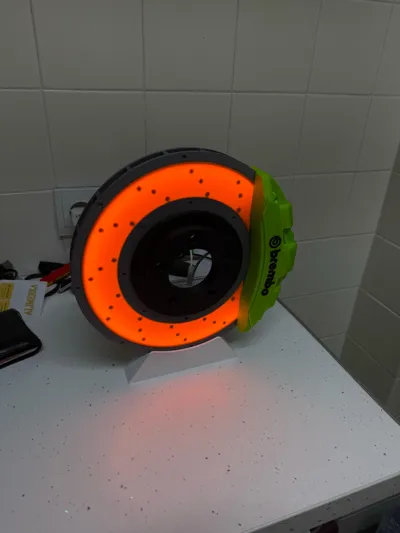 BMW M Brake Disc Lamp - Free 3D Print Model - MakerWorld