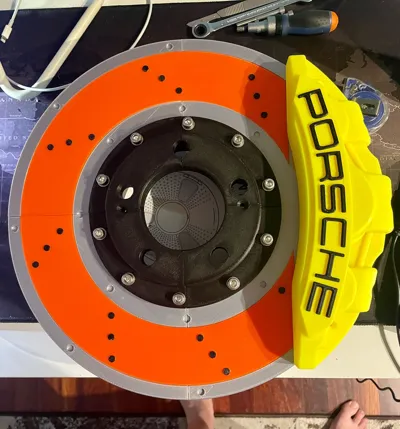 BMW M Brake Disc Lamp - Free 3D Print Model - MakerWorld