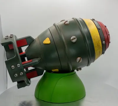 Mini Nuke Bomb - Fallout-Inspired Container - Free 3D Print Model ...