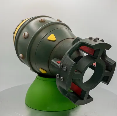 Mini Nuke Bomb - Fallout-Inspired Container - Free 3D Print Model ...