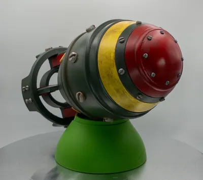 Mini Nuke Bomb - Fallout-Inspired Container - Free 3D Print Model ...
