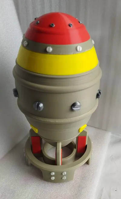 Mini Nuke Bomb - Fallout-Inspired Container by DiddyKong3D MakerWorld ...