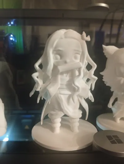 Nezuko Kamado - Mini Chibi Figure - Demon Slayer by DreamCraft 3D ...