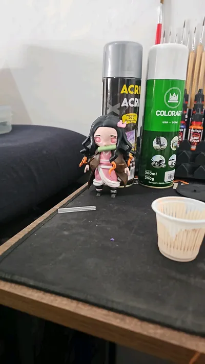Nezuko Kamado - Mini Chibi Figure - Demon Slayer - Free 3D Print Model ...