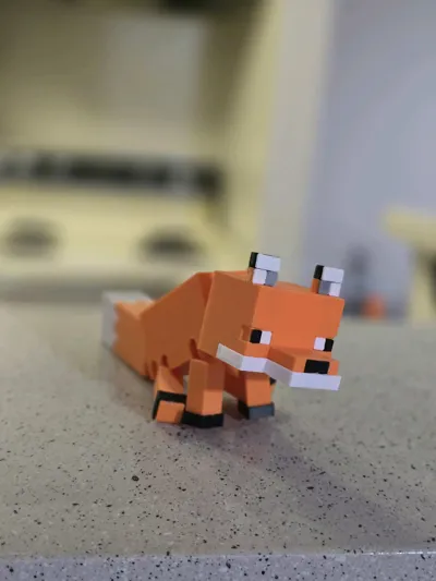 Zorro articulado de Minecraft por Nismo3Dprint MakerWorld: Descarga ...
