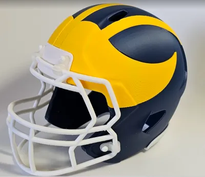 Michigan Wolverines Football Helmet by animuL67 MakerWorld: Download ...